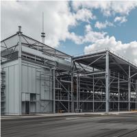 China Custom Industrial Steel Frame Buildings Prefabricated Steel Structure Factory Building for sale