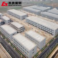 China Multi Story Steel Structure Workshop Prefabricated Building Metal Frame Construction for sale