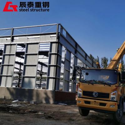 China Safe Prefabricated Metal Buildings , Durable Steel Building Storage Workshop for sale