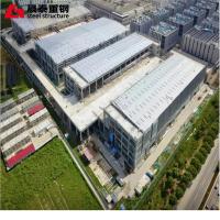 China Light Steel Frame Structure Workshop , Prefab Metal Buildings Construction for sale