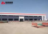 China Large Span Prefabricated Steel Structure Workshop With Q235B Q345B Materials for sale