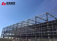 China Large Span Prefabricated Steel Structure Workshop With Q235B Q345B Materials for sale