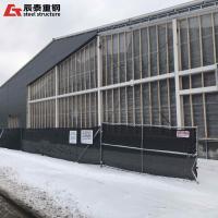 China Q235 Galvanized Steel Structure Workshop Metal Frame Warehouse Wind Resistant for sale