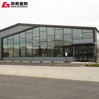 China Prefab Real Estate Steel Structure Frame Workshop Construction for sale