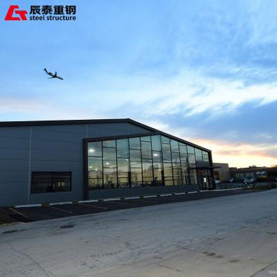 China Easy Assemble Steel Structure Warehouse Prefabricated Hangar for sale