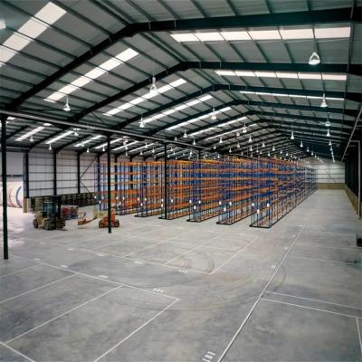 China H Section Column Steel Structure Building Construction Hot Dip Galvanized for sale