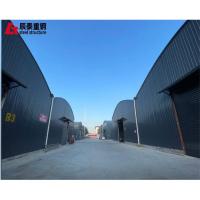 China Lightweight Steel Frame Industrial Building Construction Prefabricated Warehouse Building for sale