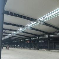China Sturdy Steel Frame Buildings Construction Customized For Metallic Warehouse for sale