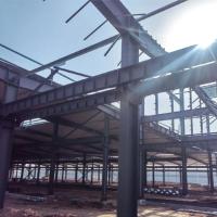 China Prefab Steel Structure Warehouse High Intensity Metal Structure Building for sale
