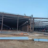 China Prefab Steel Structure Warehouse High Intensity Metal Structure Building for sale