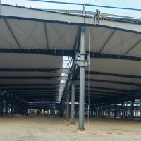 China Large Scale Industrial Steel Structure Warehouse Metal Steel Building Workshop for sale