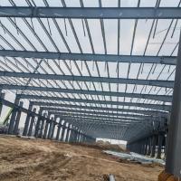 China Customized Steel Structure Warehouse Building , Industrial Steel Frame Building Factory for sale