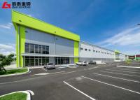 China Galvanized Steel Frame Storage Building Lightweight Steel Warehouse Building Construction for sale