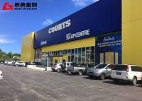 China Modular Steel Structure Warehouse Commercial Metal Building Construction for sale