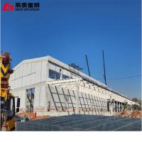 China Anti Corrosion Large Space Steel Structure Cold Chain Warehouse Steel Structure for sale
