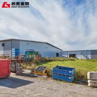 China Large Span Prefabricated Steel Structure Warehouse Fire Proof for sale
