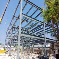 China Q355B Galvanized Prefabricated Steel Structure Metal Frame Warehouse for sale