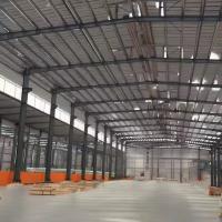 China Q355B Galvanized Prefabricated Steel Structure Metal Frame Warehouse for sale