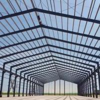 China Commercial Industrial Steel Structure Warehouse Prefab Metal Frame for sale