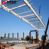 China Heat Insulation Steel Frame Warehouse Construction Waterproof For Logistics Industry for sale