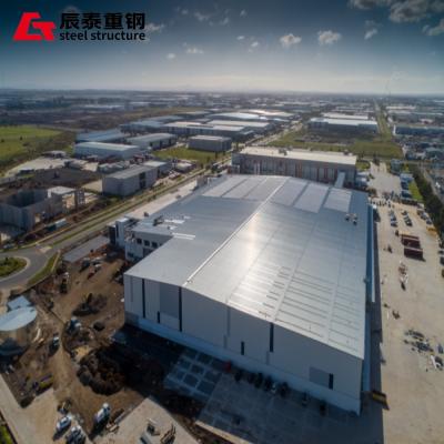 China Modern Steel Structure Warehouse Building Flexible Layout for Retail Distribution for sale