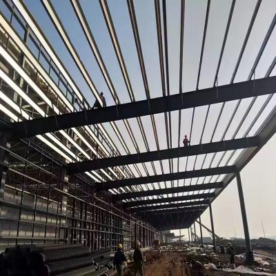China Carbon Steel Structure Metal Frame Warehouse Building Fast Assemble for sale