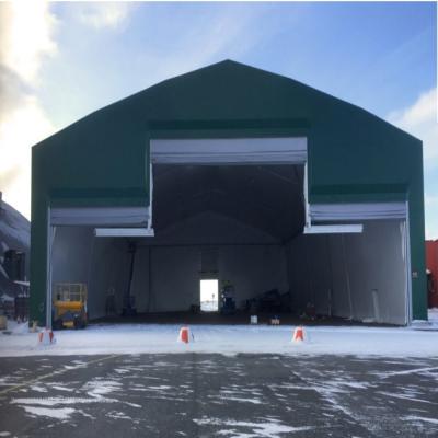 China H Section Hot Rolled Steel Structure Hangar Warehouse for MRO Facility for sale