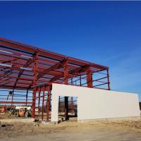 China Fast Install Prefab Steel Structure Hangar Steel Aircraft Hangar Buildings for sale