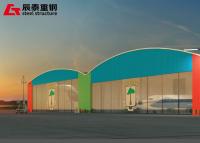 China Prefabricated Hot Rolled Steel Structure Hangar Warehouse H Section for sale
