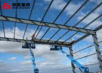 China Large Span Prefab Steel Structure Hangar Warehouse For Airplane Hangar for sale