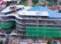 China Shopping Mall High Rise Steel Structure Building Galvanized For Flexible Space for sale