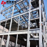 China Q235 Q345 Steel Structure High Rise Building High Strength Steel Structure Grid for sale