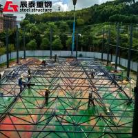 China Modern Multi Storey Steel Frame Construction High Strength High Rise Building Structure for sale
