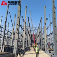 China Sustainable Steel Buildings Construction High Rise Metal Warehouse Buildings for sale