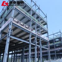 China Commercial High Rise Steel Structure Building Construction Prefab Galvanized for sale
