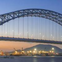 China Modular Steel Truss Bridge Construction Corrosion Resistant For Transportation for sale