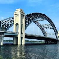 China Modular Steel Truss Bridge Construction Corrosion Resistant For Transportation for sale