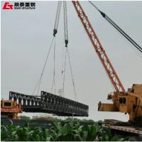 China Long Span Steel Truss Pedestrian Bridge Heavy Duty Steel Frame Bridge for sale