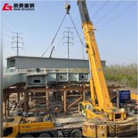 China Long Span Steel Truss Pedestrian Bridge Heavy Duty Steel Frame Bridge for sale