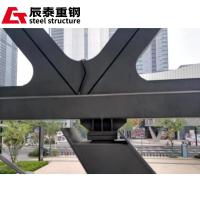 China Customized Steel Truss Bridge Construction Fast Construction Speed for sale