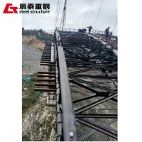 China Light Weight Steel Truss Bridge Large Span Building Metal Frame for sale