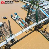 China Industrial Steel Truss Bridge Easy Install Large Span Steel Modular Building for sale