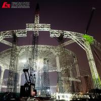 China Q235 Q345 Q355B Steel Structure Truss For Gymnasium Exhibition Fair Center for sale