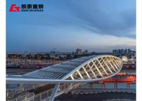 China Prefabricated Steel Structure Truss Bridge Construction Hot Dip Galvanized for sale