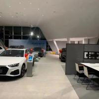 China Prefabricated H Beam Steel Structure Car Showroom Environmental Protection for sale