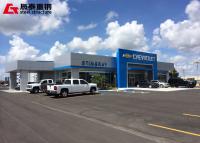 China H Section Steel Building Dealership Modern Steel Structure Exhibition Hall for sale