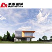 China High Strength Lightweight Steel Structure Building Construction For Car Showroom for sale