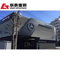 China Large Span Steel Structure Car Showroom Construction Lightweight for sale