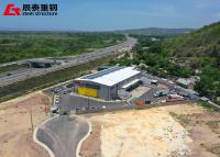 China Modern Steel Car Workshop Prefabricated Steel Structure Showroom for sale