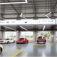 China Customized Steel Structure Car Showroom Good Toughness Steel Buildings Construction for sale